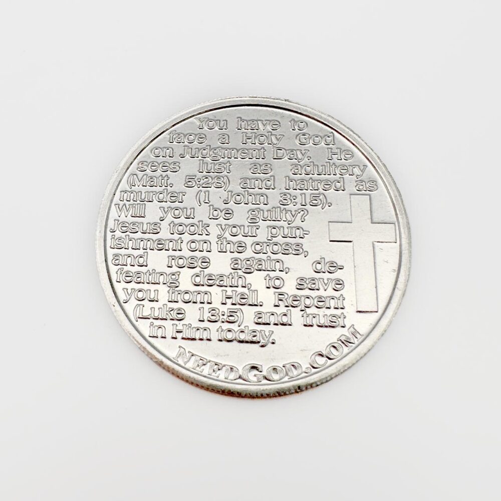 Ten Commandments Coin - Living Waters