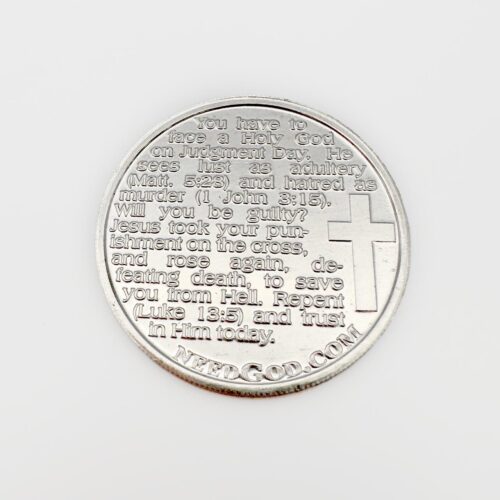 Ten Commandments Coin - Living Waters