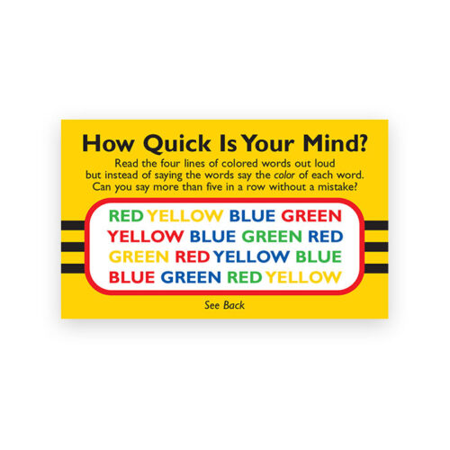 How Quick Is Your Mind? - Living Waters