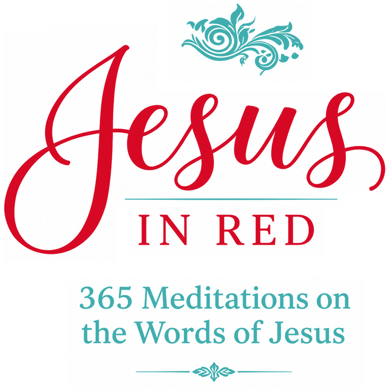 Request Jesus in Red Devotional (teal) - Living Waters